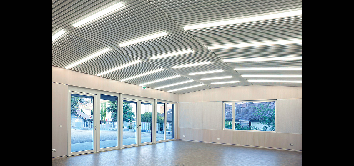 LED Lighting for community hall » light lines by Luxsystem