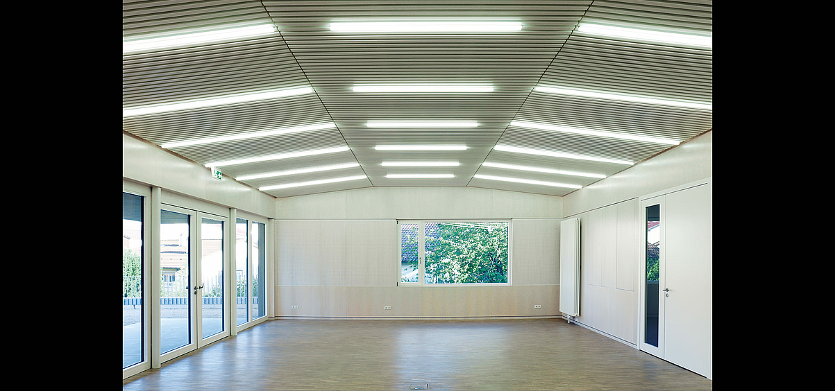 LED Lighting for community hall » light lines by Luxsystem