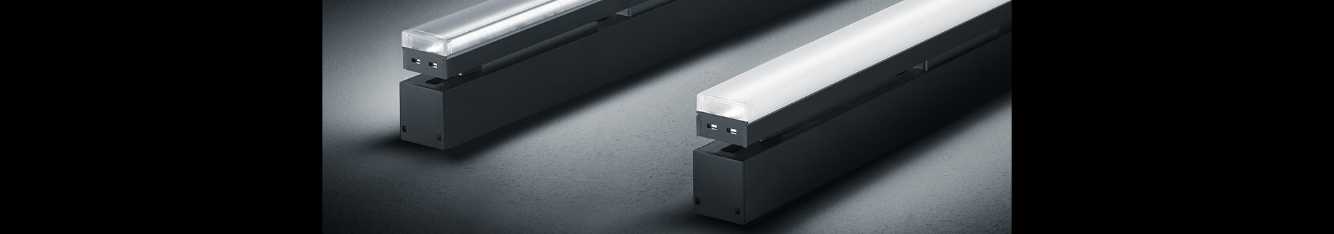Individual linear luminaries anodized finish » at luxsystem.de